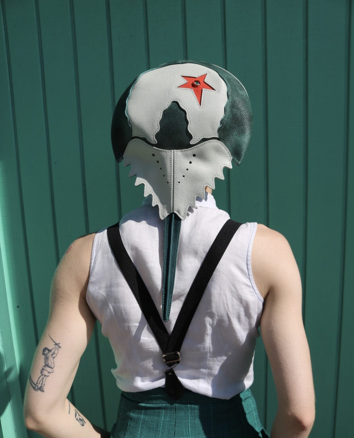 Teal and Orange Star Horseshoe Crab Cap – Sublime Remains